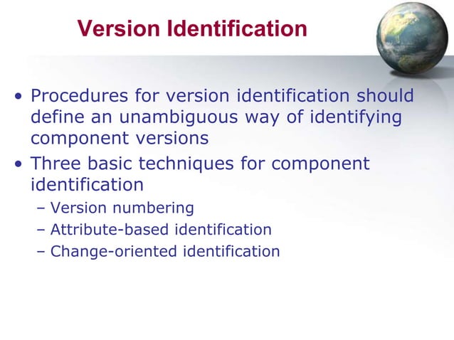Software Configuration Management | PPT