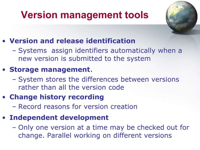 Software Configuration Management | PPT