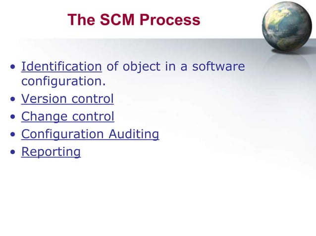 Software Configuration Management | PPT