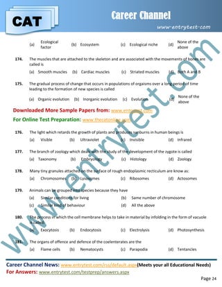 MCAT Sample Test Pattern Part 1 (2016) | PDF