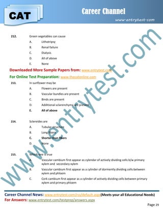 MCAT Sample Test Pattern Part 1 (2016) | PDF