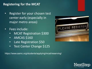 Mcat webinar accepted.com final | PPTX | Standardized Testing ...