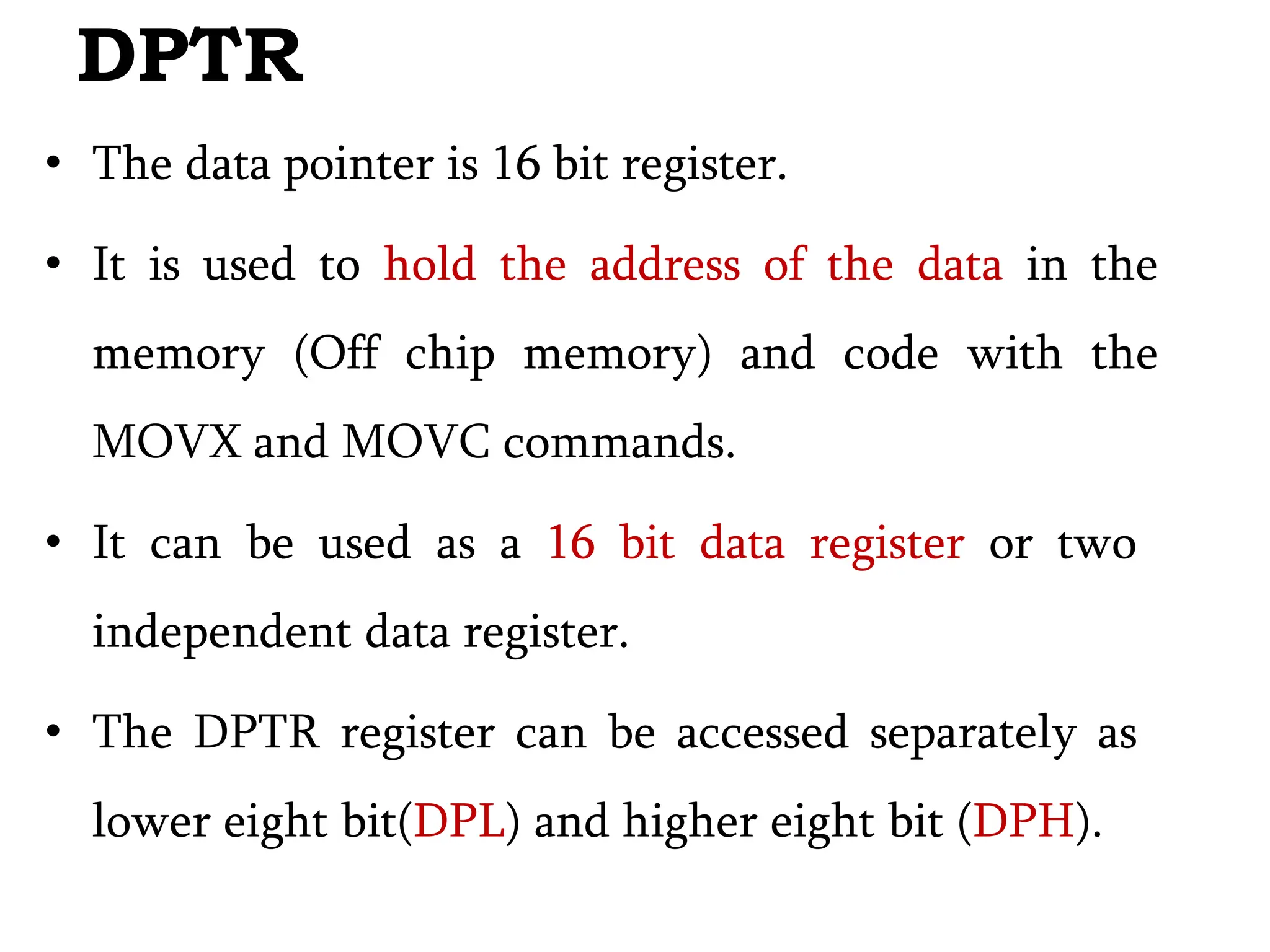Microcontrollers and its applications unit 1 | PPT