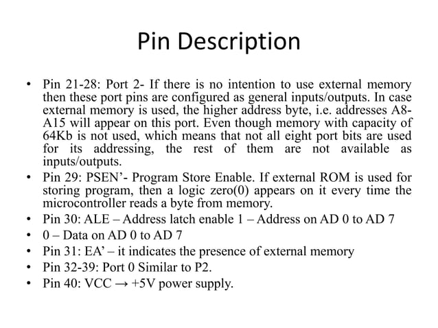 Microcontrollers and its applications unit 1 | PPTX | Computer ...