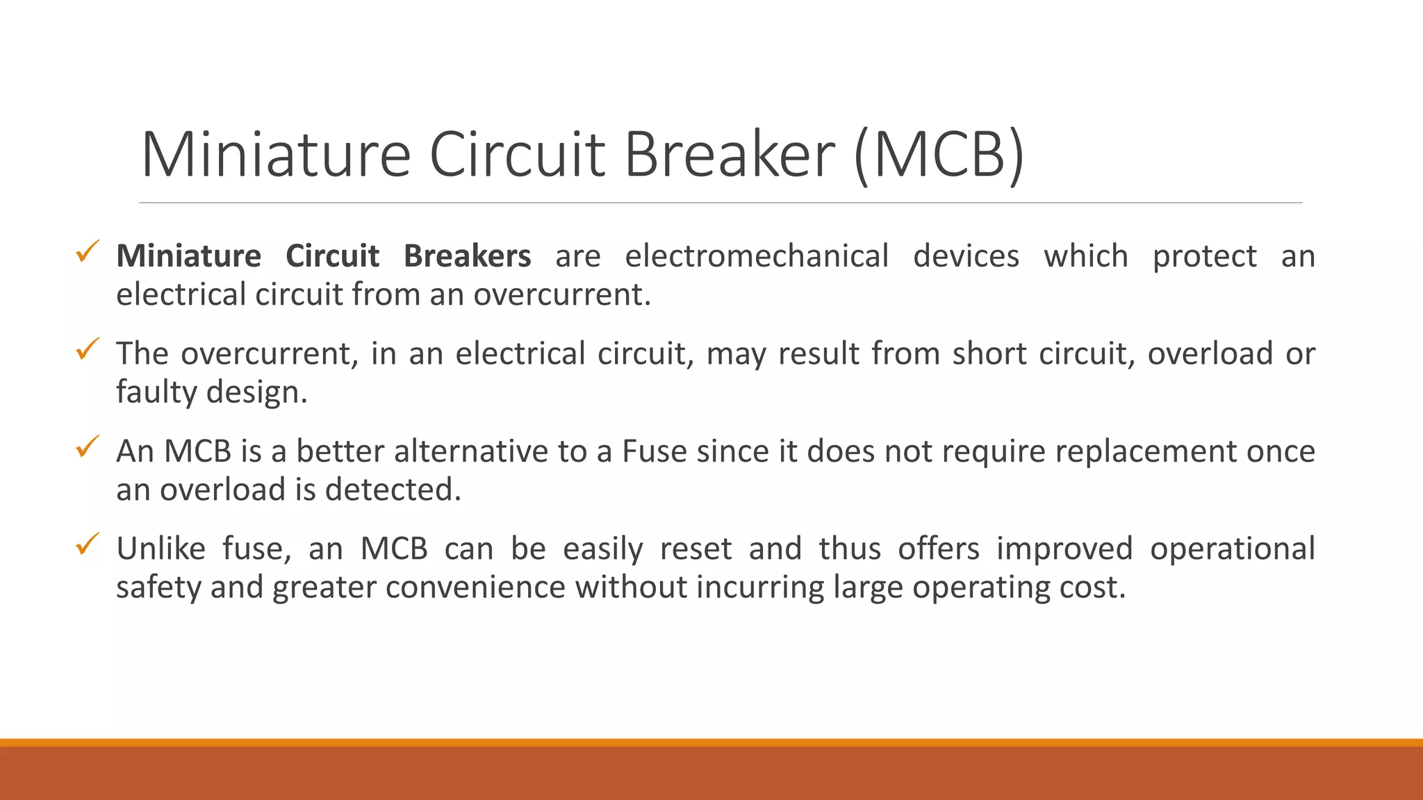 Mcb and-mccb(2) | PDF