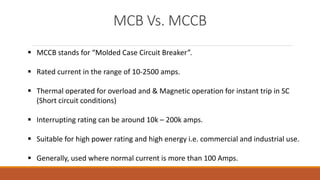Mcb and-mccb(2) | PDF