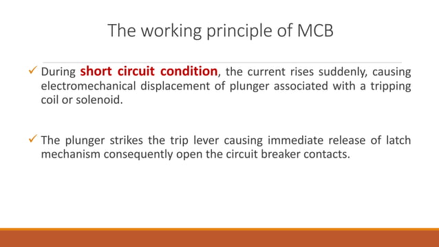 Mcb and-mccb(2) | PDF | Physics | Science