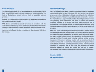 MCB-Code-of-Conduct Mansehra postal service operation management | PDF
