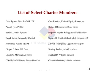 The Marathon Club | PPT