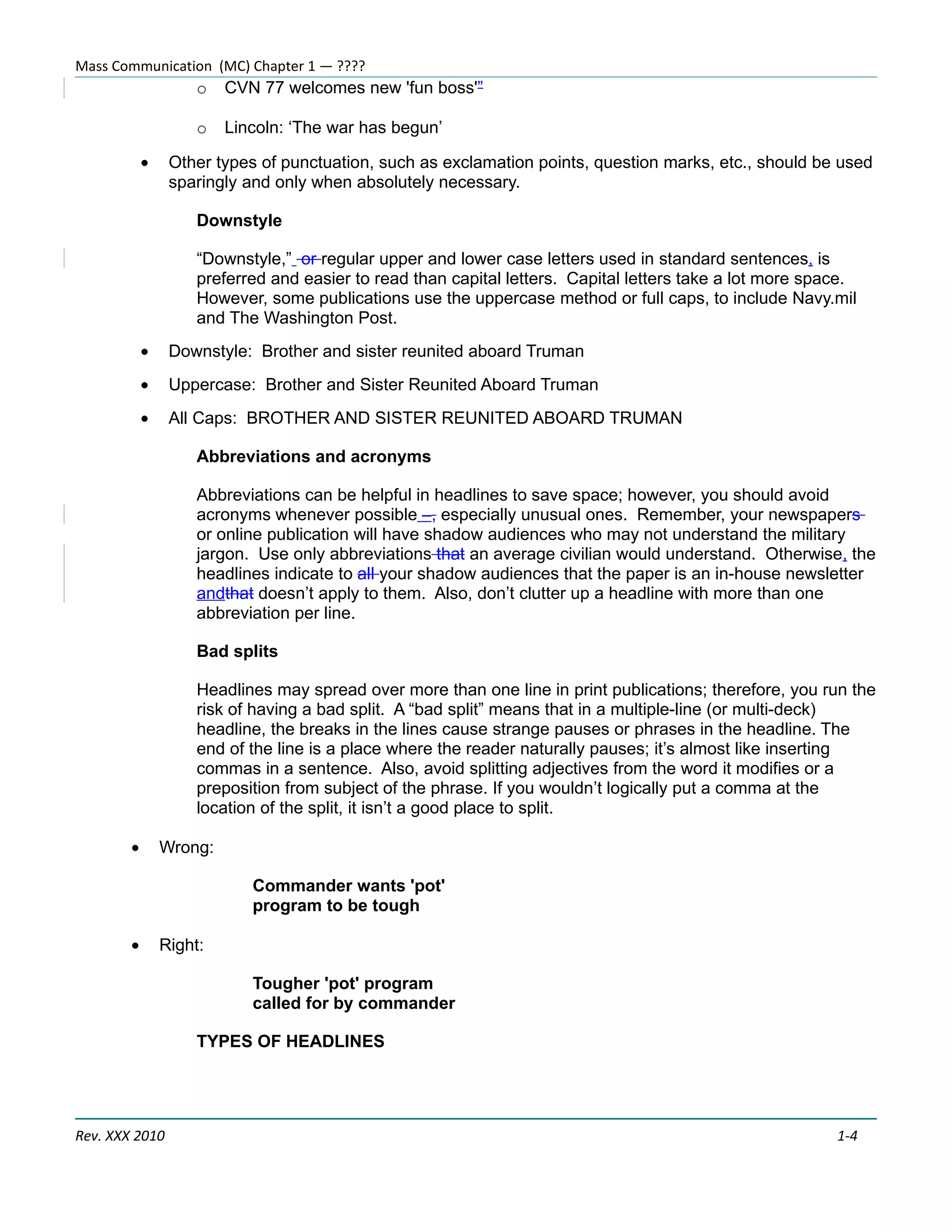 Mc basic module_1_chapter_6c_headline_and_caption_writing mccm | DOC