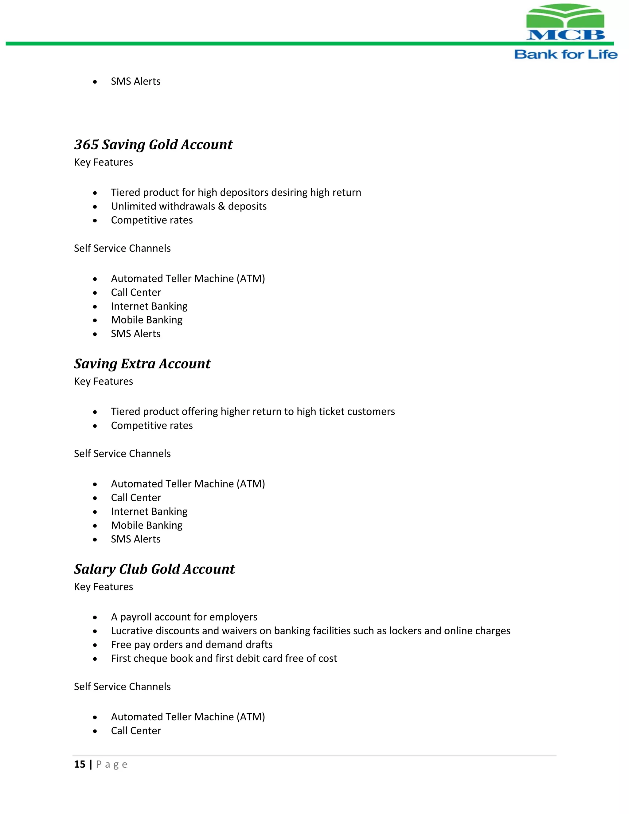 Mcb bank (1) | PDF