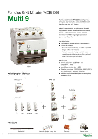 MCB c60 | PDF