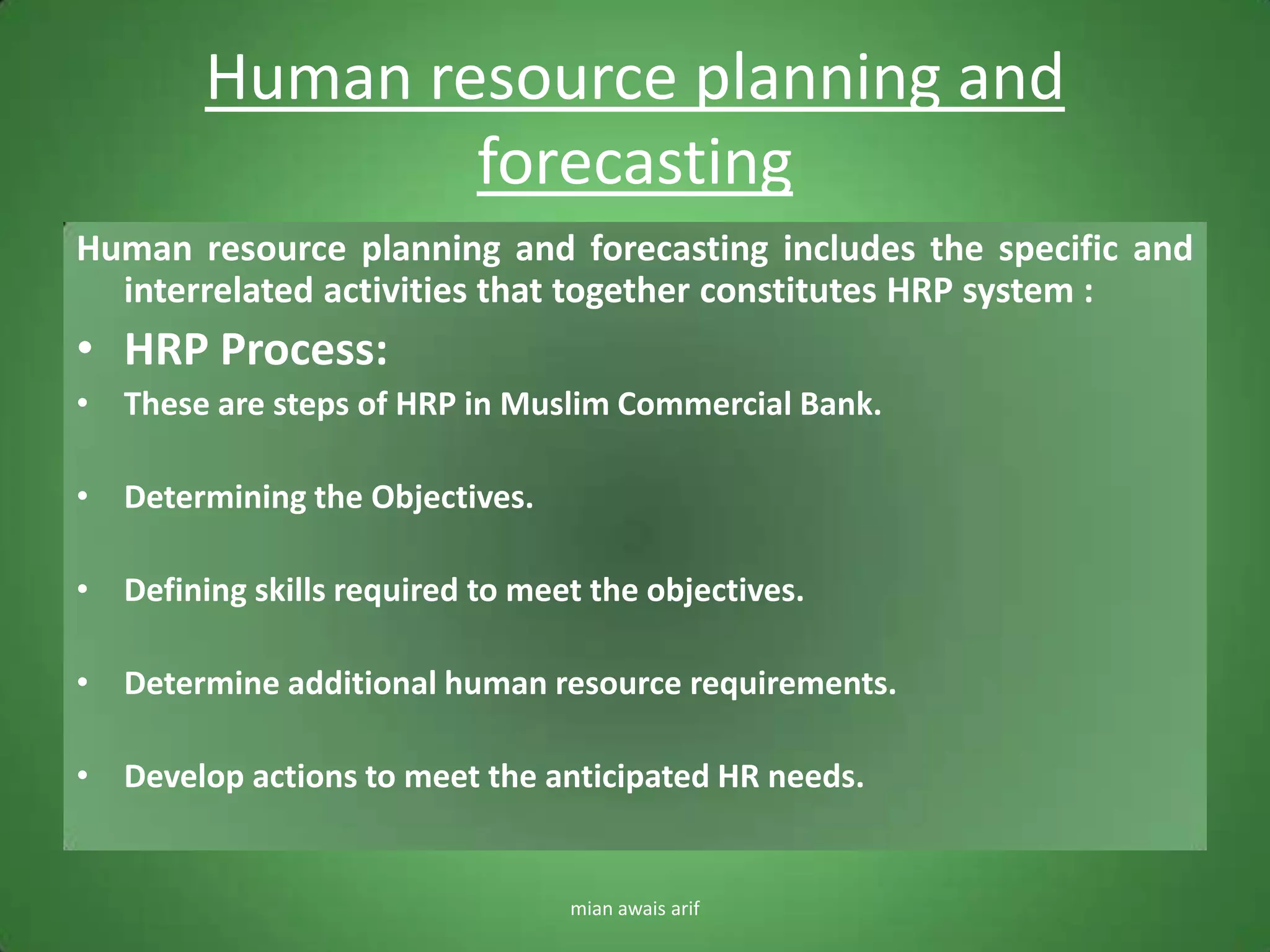 Mcb hr policy | PPTX