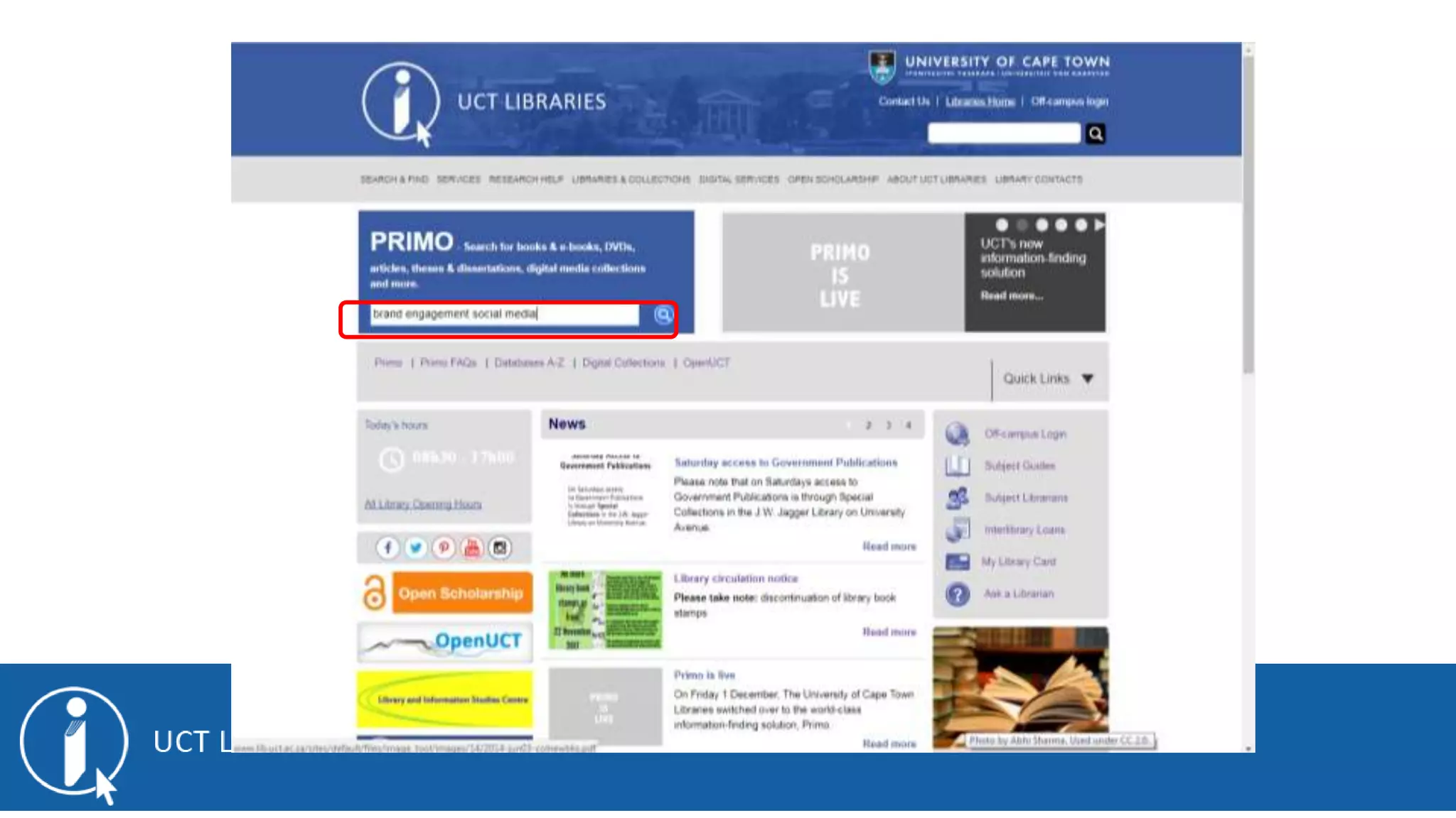 MCB library orientation part 1 | PPTX