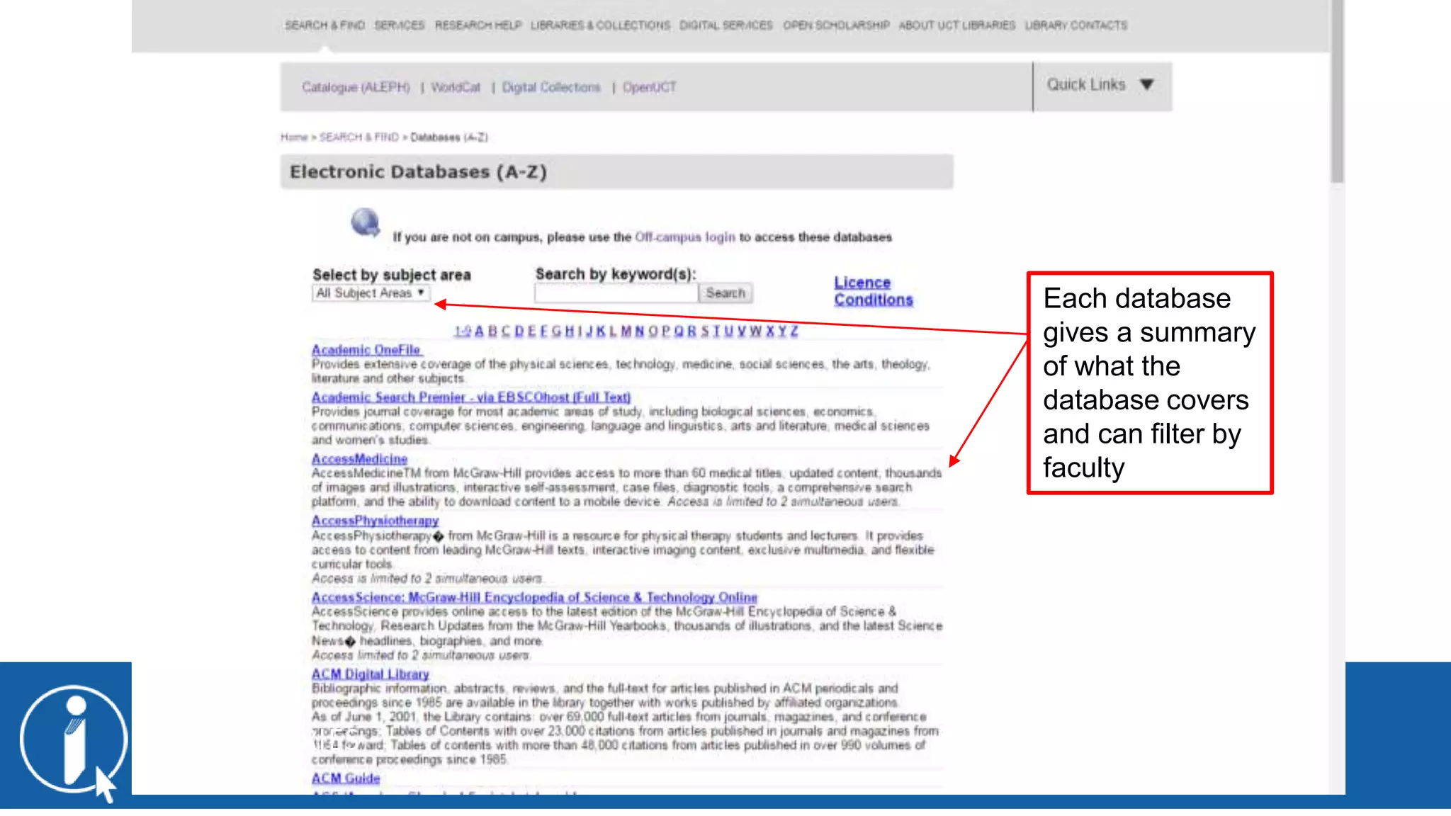 MCB library orientation part 1 | PPTX