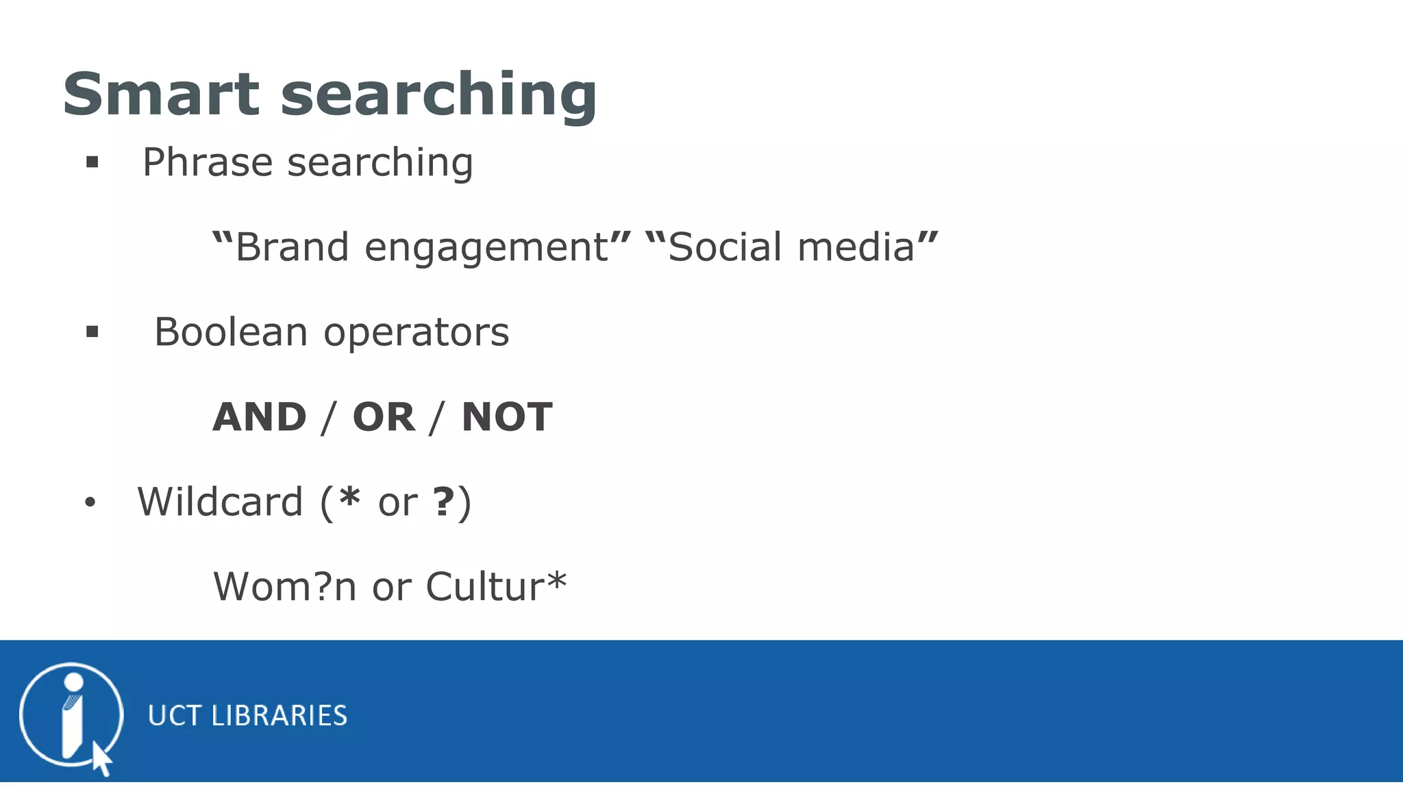 MCB library orientation part 1 | PPTX
