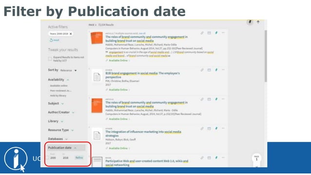 MCB library orientation part 1 | PPTX