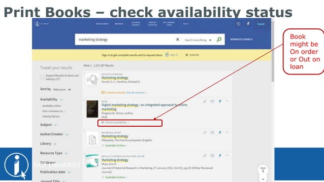 MCB library orientation part 1 | PPTX