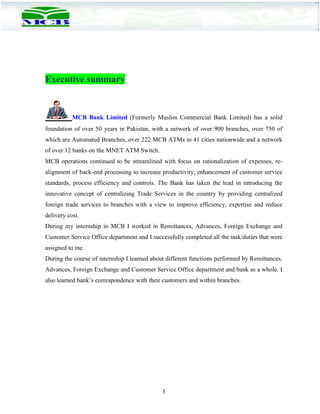 Mcb marekting report | PDF