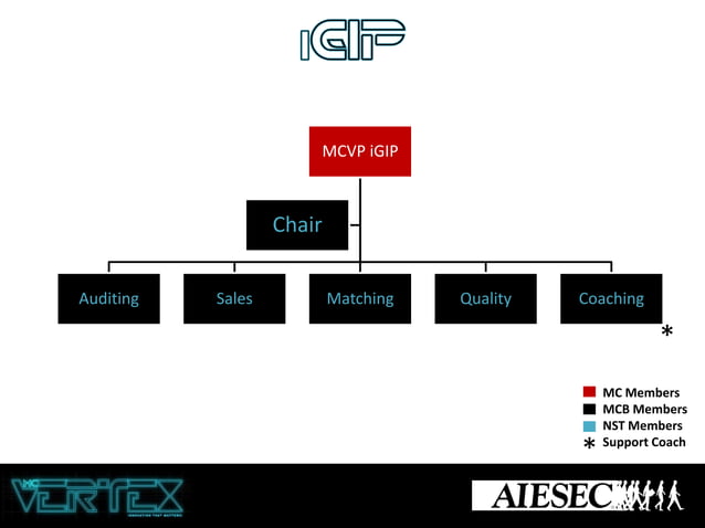 AIESEC in Mexico | MCB + NST Structures - MC Vertex 2014 | PPT