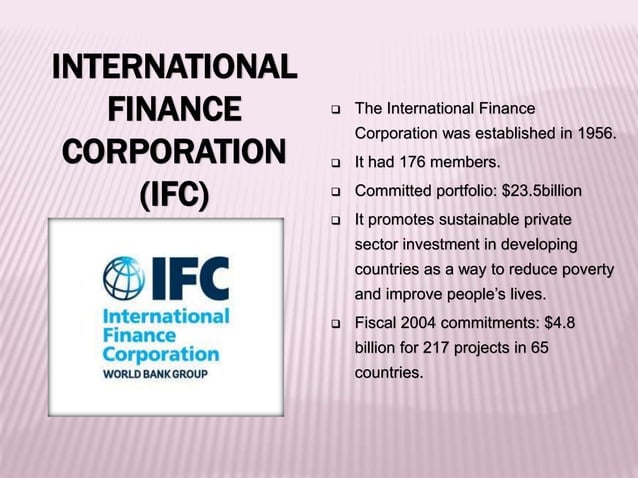International Financial Institutions | PPTX | Business Banking ...