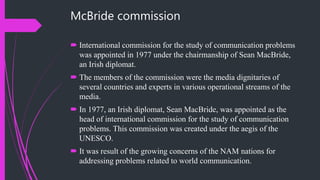 Mc bride commission | PPTX