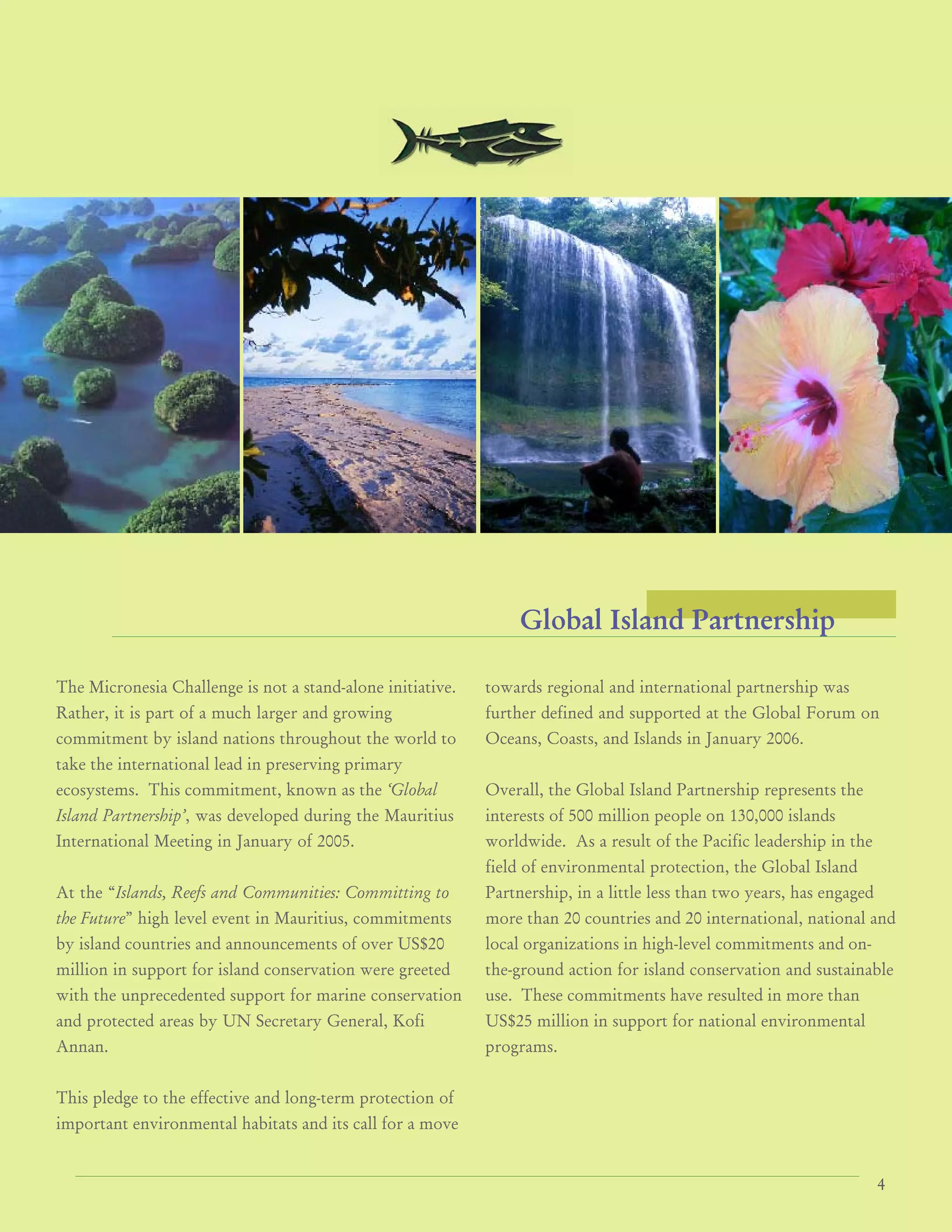Micronesia Challenge - Palau | PDF