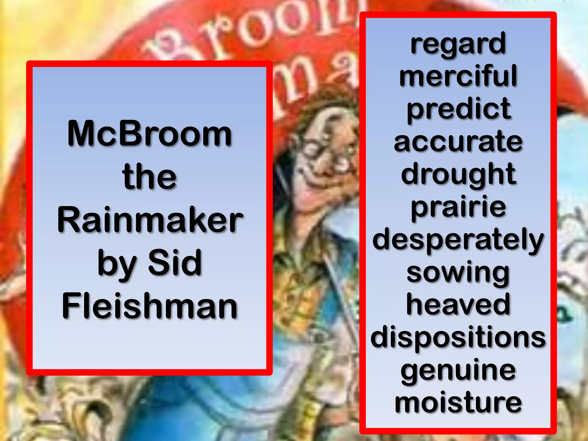 McBroom the Rainmaker | PPTX