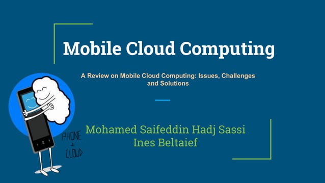 Mobile Cloud Comuting | PPTX