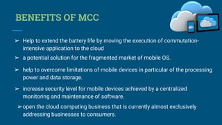 Mobile Cloud Comuting | PPTX