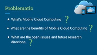 Mobile Cloud Comuting | PPTX