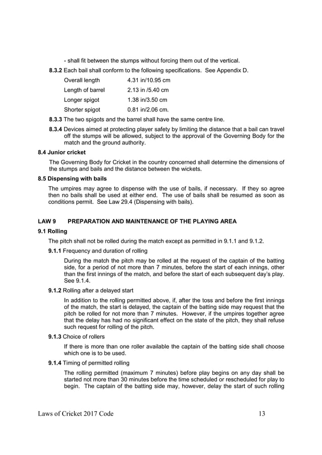 Mcc laws-of-cricket-2017-code-final-21-apr | PDF