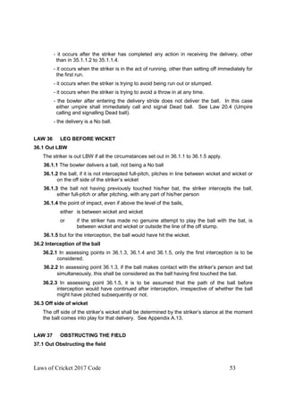 Mcc laws-of-cricket-2017-code-final-21-apr | PDF