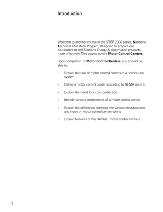 MCC Motor Control Center 1 | PDF