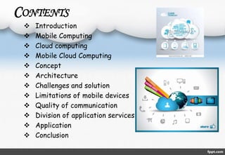 Details About Mobile Cloud Computing | PPTX