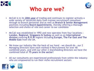 McCall Presentation | PPT