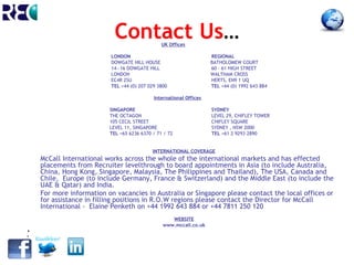 Mc Call Presentation 2012 | PPT