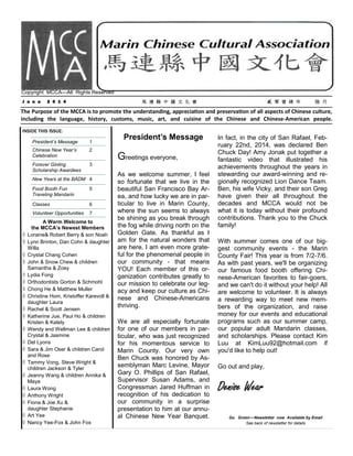 MCCA Newsletter June 2014 | PDF | Celebrity Families | Pop Culture