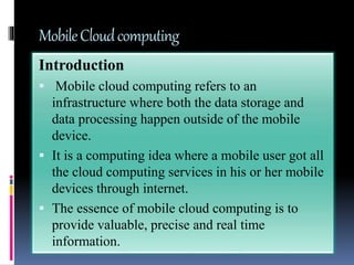 Mcc architecture | PPTX