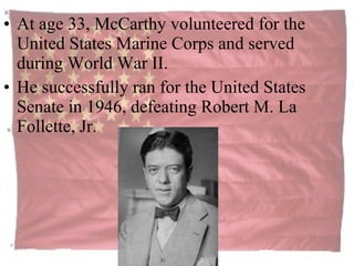 Mc Carthy | PPT