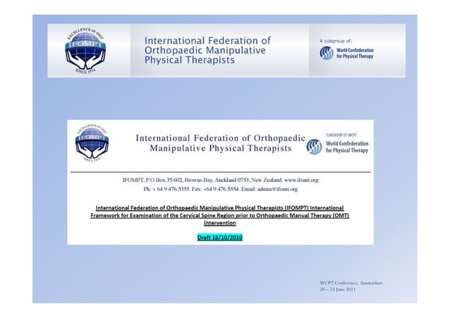 Safety of Neck Manipulation | PDF