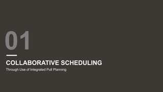 Using Collaborative Scheduling with Pull Planning | PDF