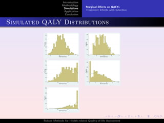 Robust Methods for Health-related Quality-of-life Assessment | PPT