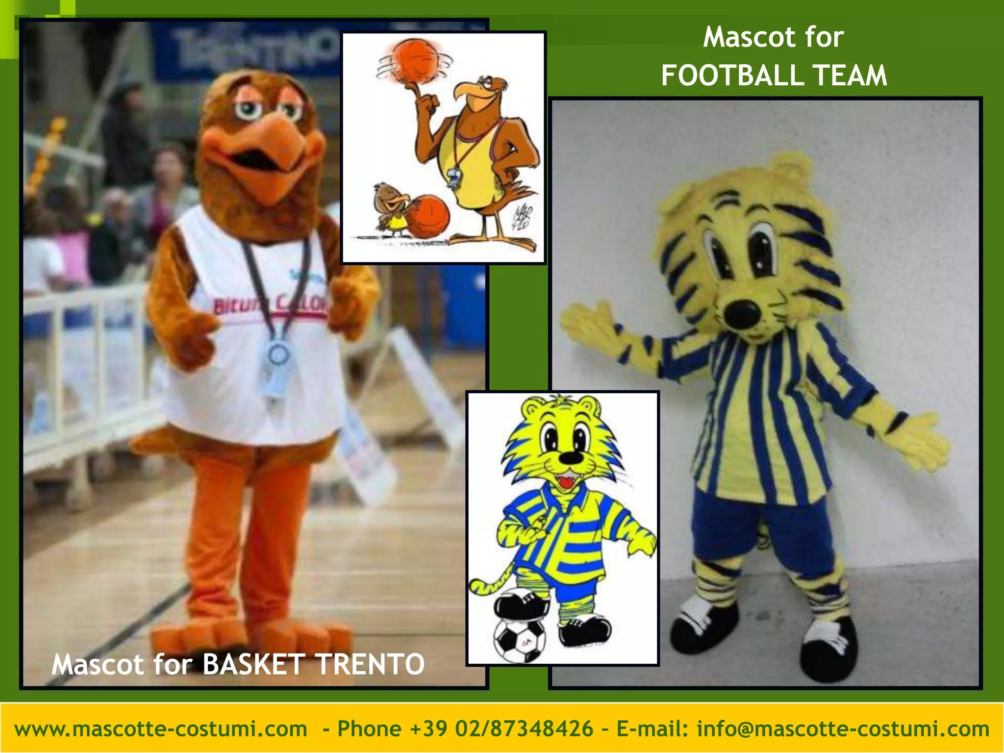 Custom Mascots Costume | PPT