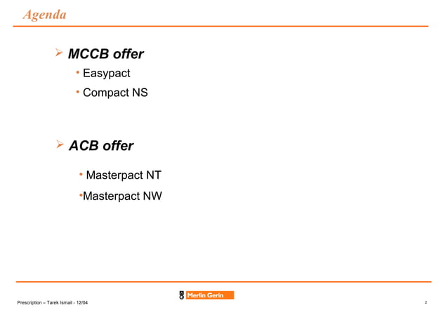 Moulded Case Circuit Breaker (Mccb) & air circuit breaker (acb) | PPT