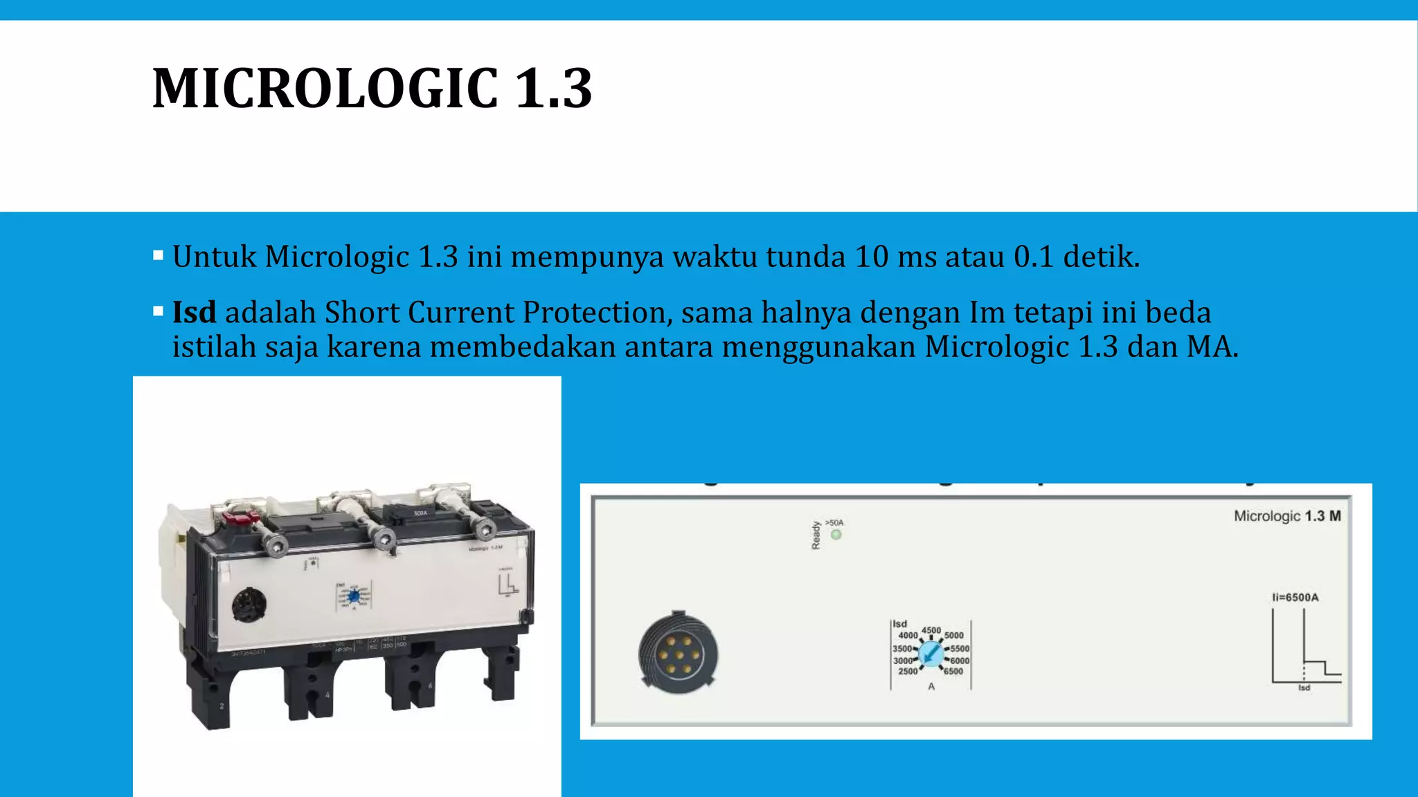 MCCB beserta fungsi dan cara setting | PPTX