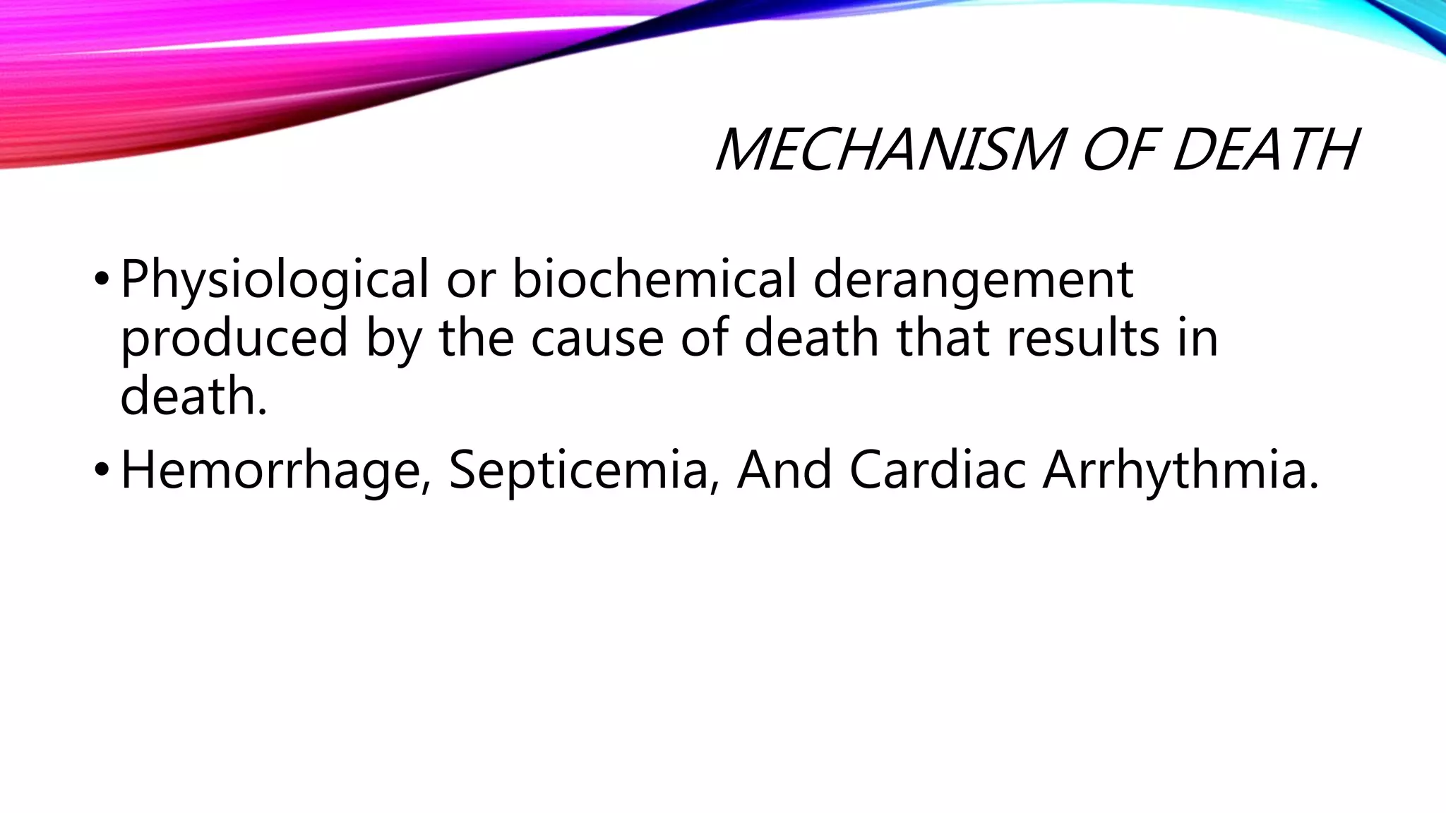 MEDICAL CERTIFICATION OF CAUSE OF DEATH (MCCD) | PPTX