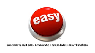 The Easy Button | PPTX | Education