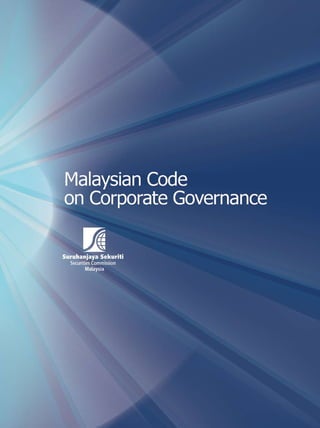 Malaysian Code on Corporate Governance (MCCG) | PDF