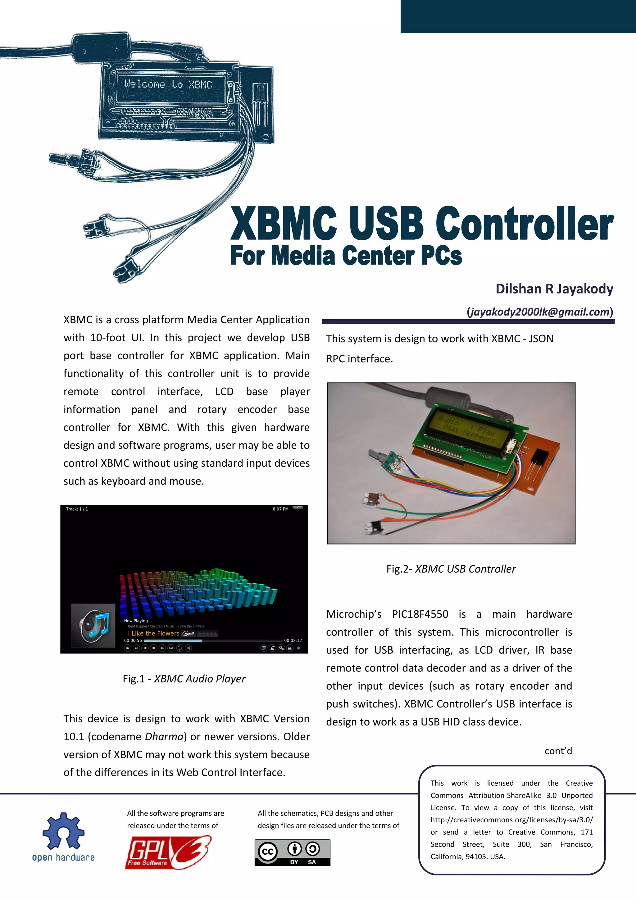 XBMC USB Controller for Media Center PCs | PDF | Operating Systems | Computer Software and ...